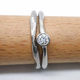 Beach Sand Diamond Ring Collection – Cumbrian Designs Jewellery