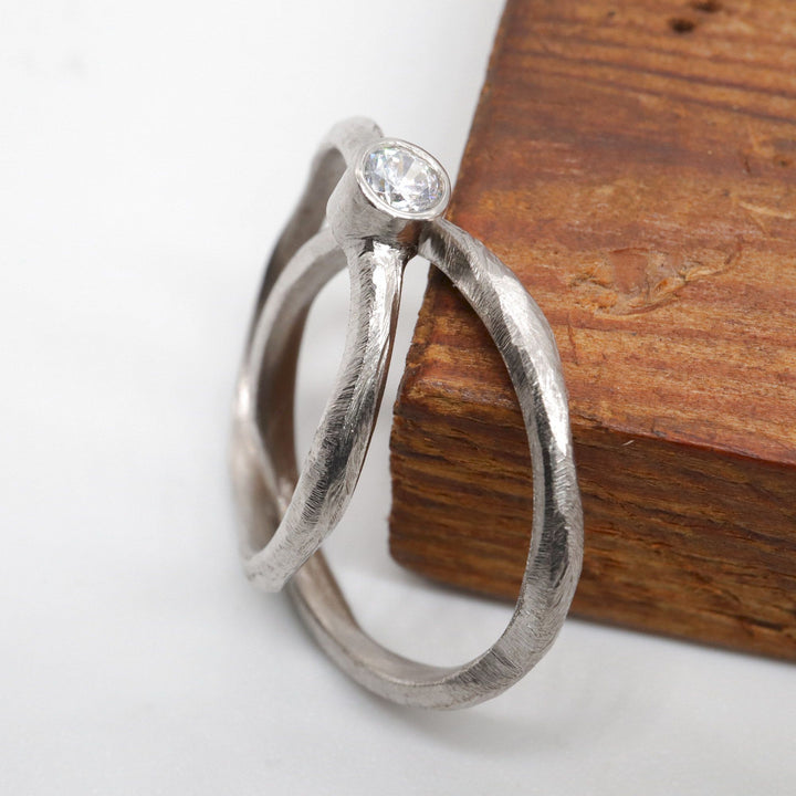 Beach Sand Diamond Ring Collection – Cumbrian Designs Jewellery