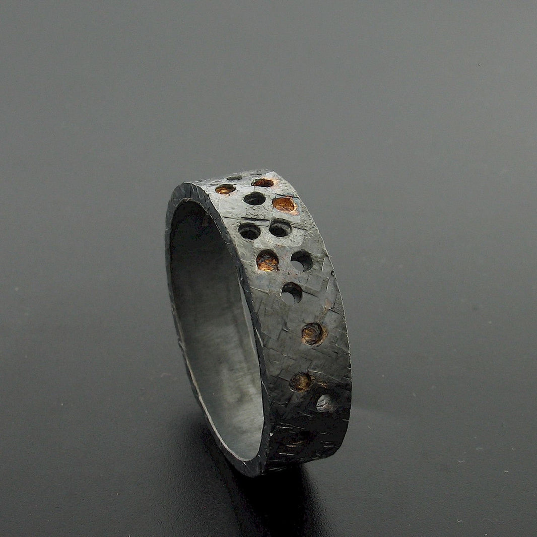 Black Designer Wedding Rings – Cumbrian Designs Jewellery